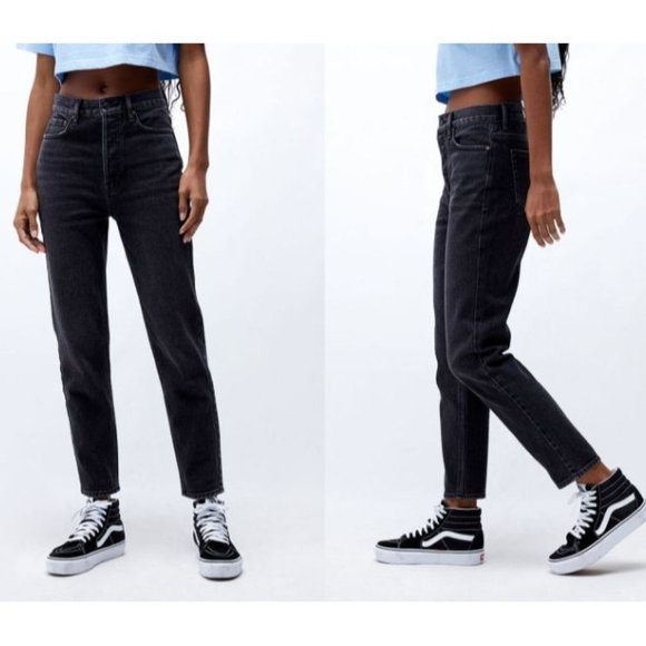 PacSun | Jeans | New Pac Sun Ultra High Rise Slim Fit Denim Jeans Black ...